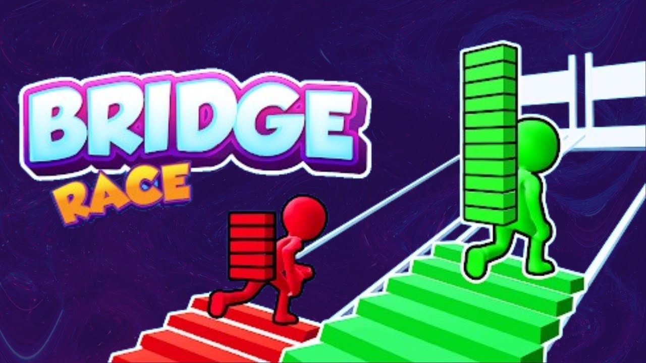 Playing Bridge Bricks Game With Fun - YouTube
