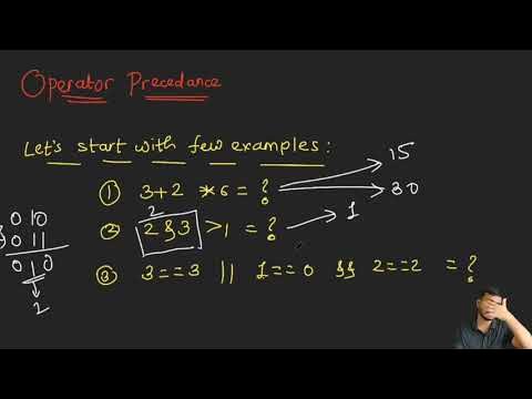 Operator Precedence - YouTube