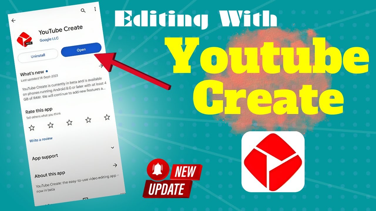 Finally Youtube Create App Launched || YouTube Create App #youtube ...