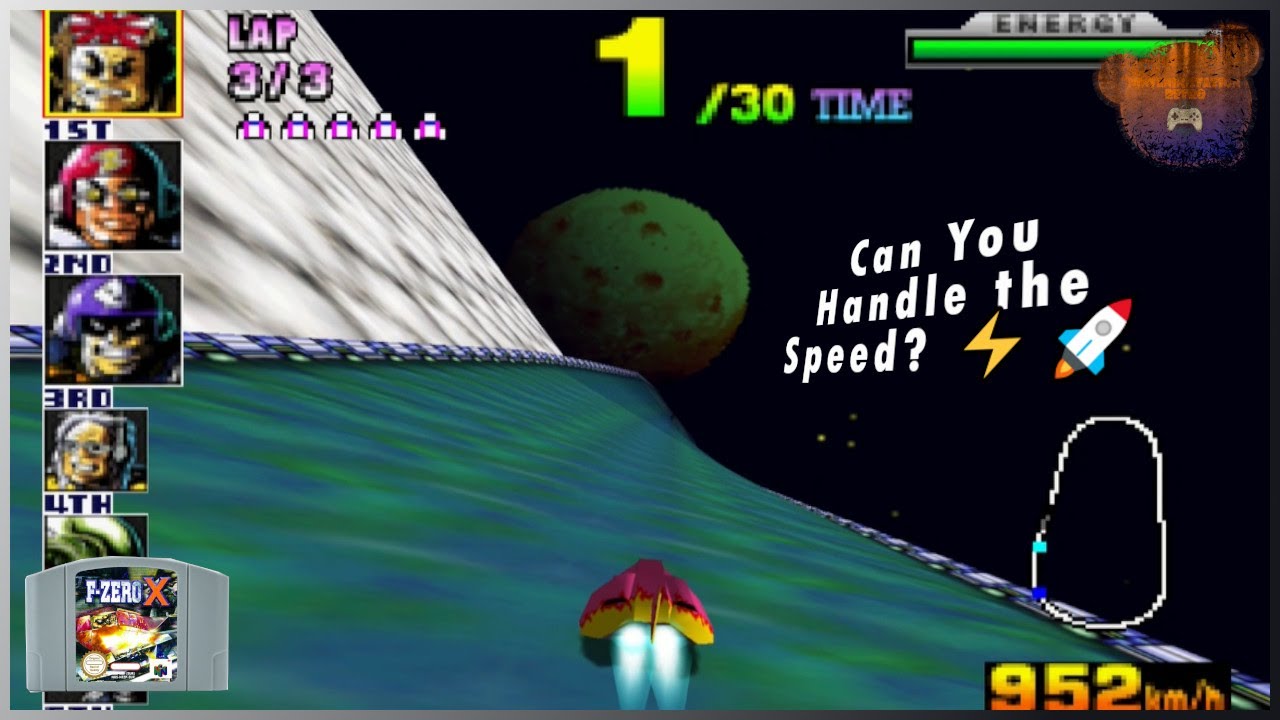 F-Zero X | High-Speed Racing Action! | N64 Retro Gameplay - YouTube