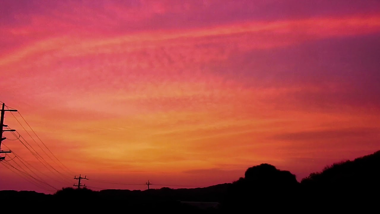 Sunset over Rye Victoria..6th February 2020. - YouTube