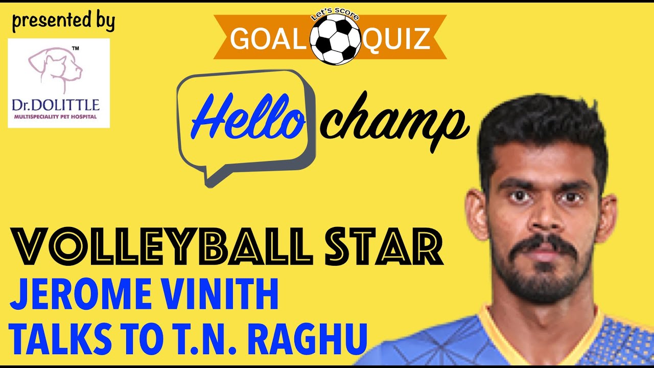 Volleyball star Jerome Vinith interview - YouTube