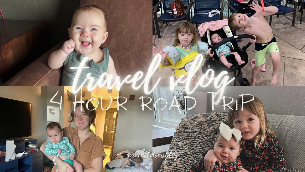 4 hour roadtrip with a 3 month old / my son turns 5! / family vlog ...