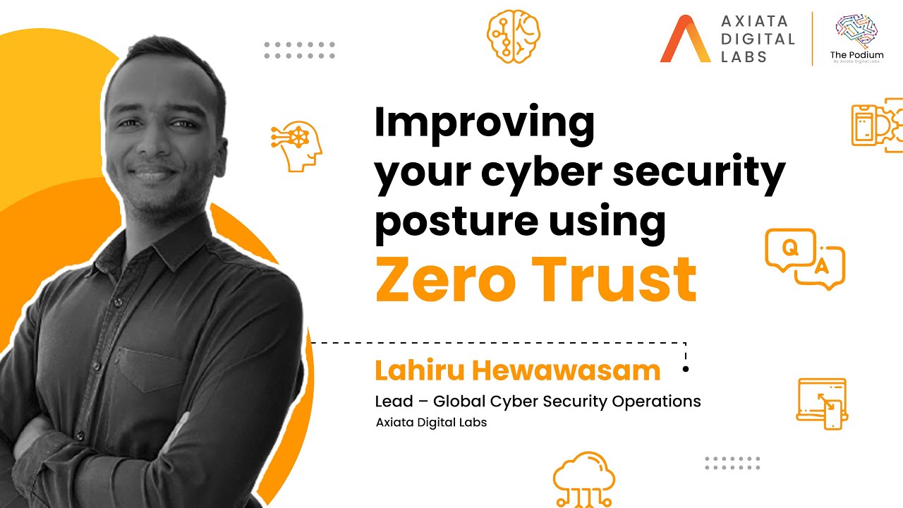 Improving Your Cybersecurity Posture Using Zero Trust - YouTube
