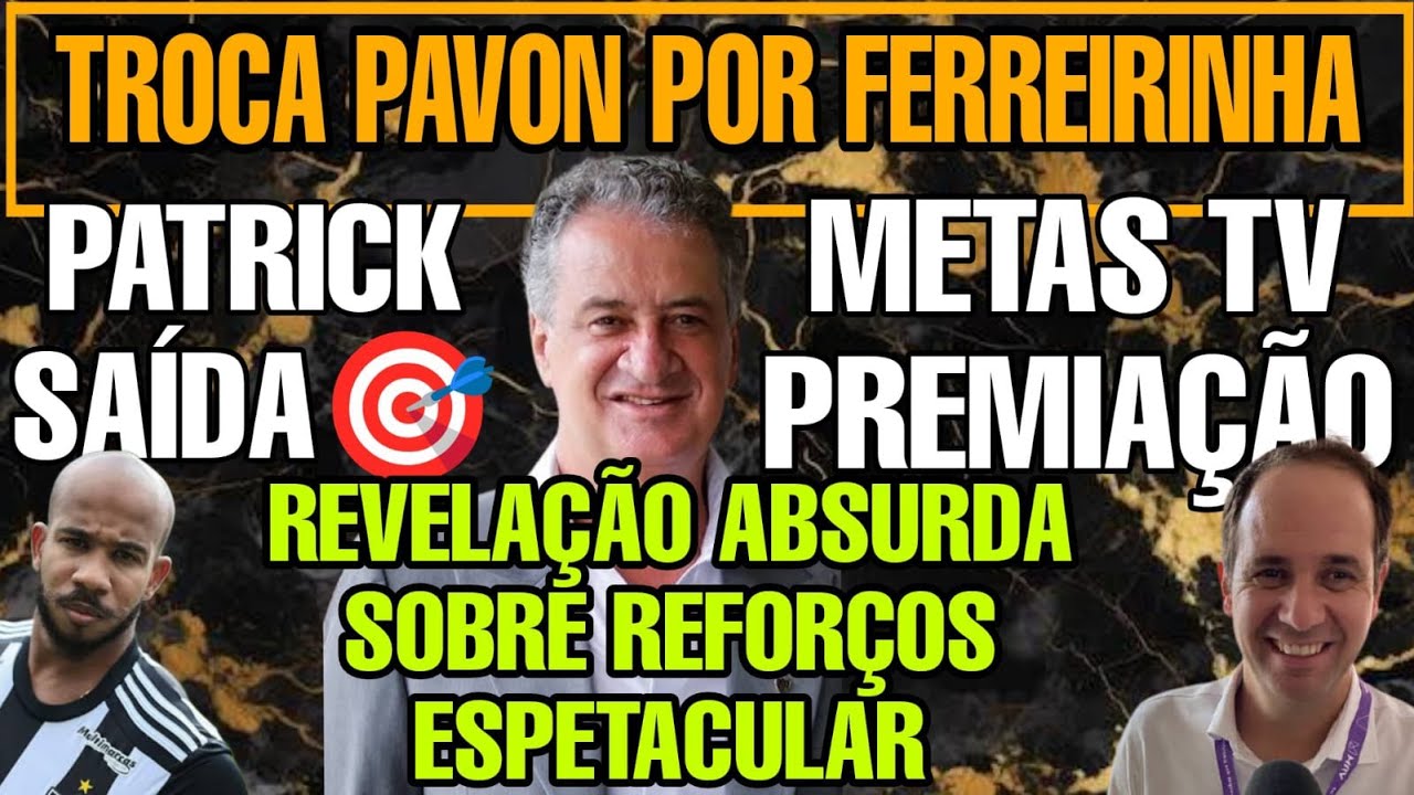 🌟REVELAÇÃO CONTRATAÇÃO MUDA HISTORIA GALO🔥TROCA FERRERINHA POR PAVÓN💥 ...