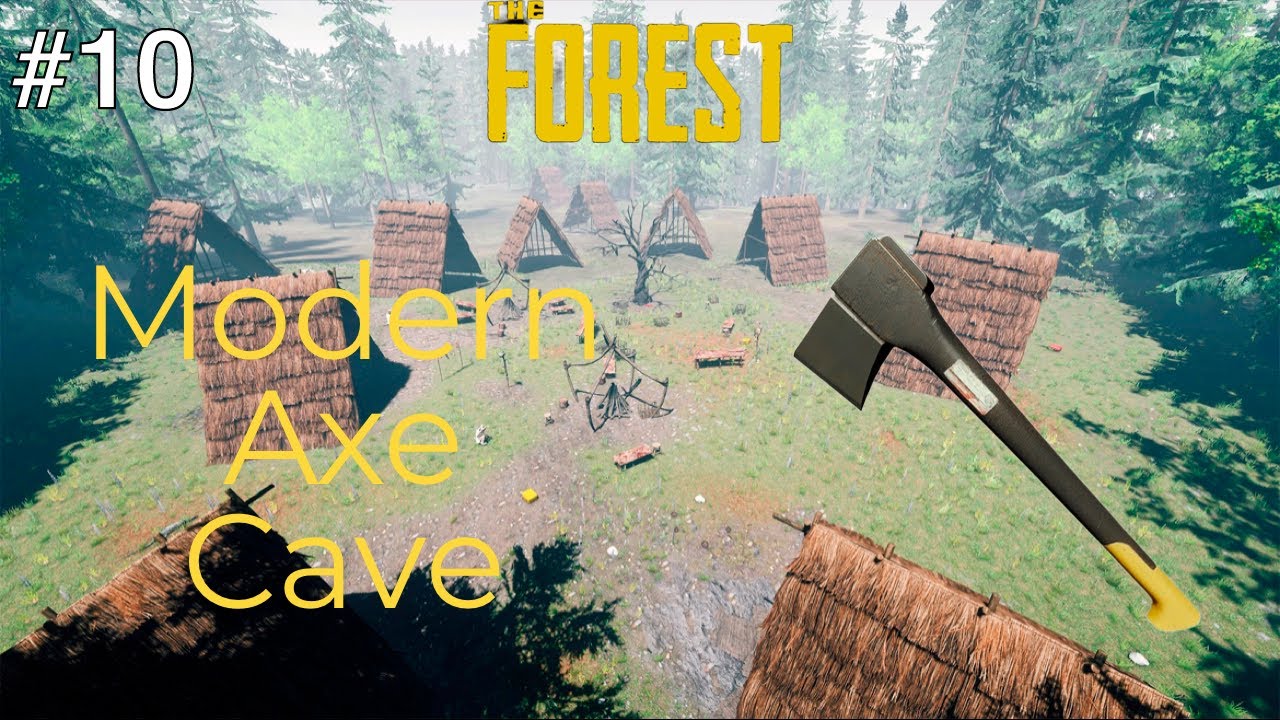 The Forest Multiplayer - Modern Axe Cave Location - YouTube