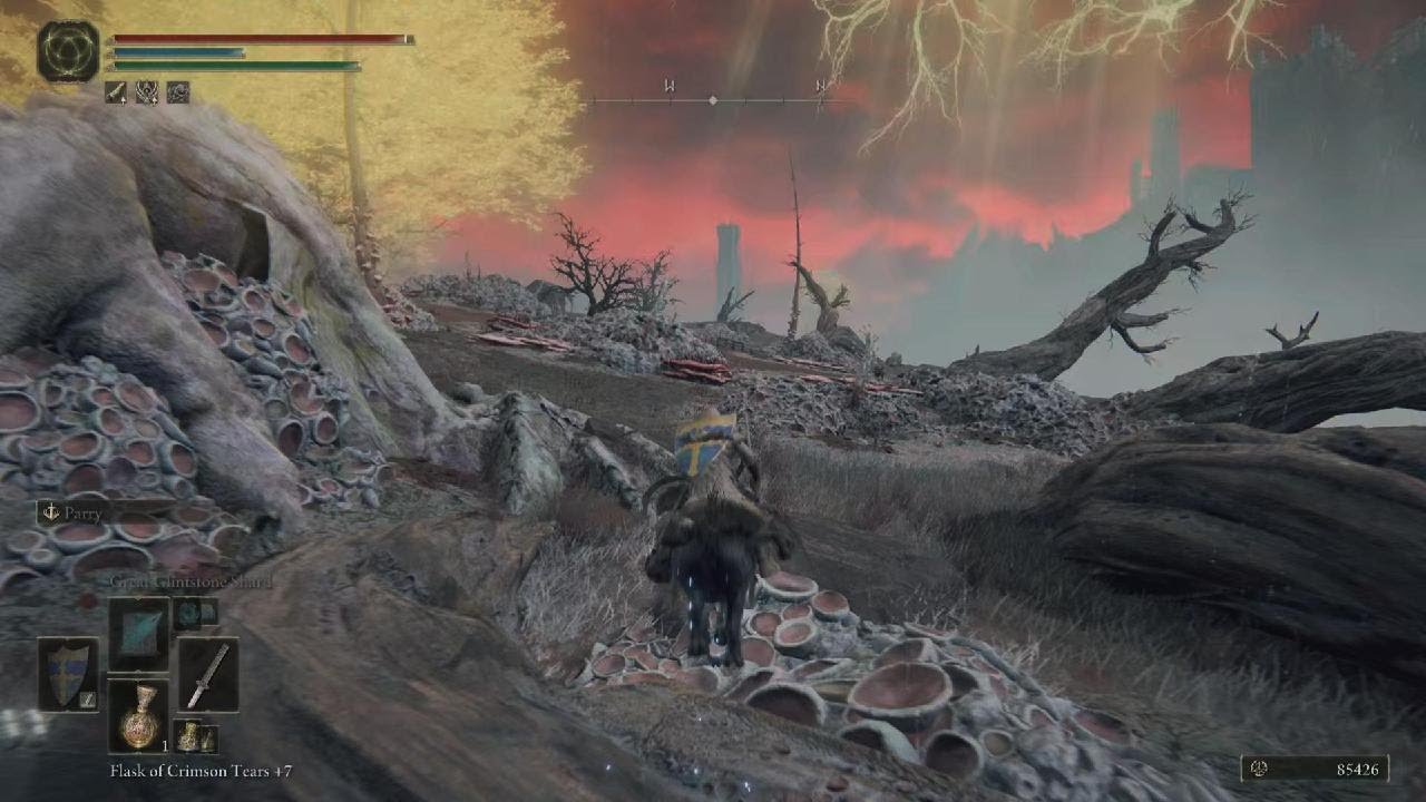 ELDEN RING Caelid Greyolls Dragonbarrow West to Isolated Merchant's ...