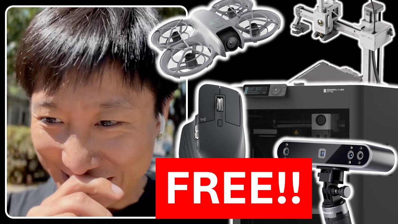 New Giveaway Is Here!! | Free Bambulab 3D Printers, DJI Neo Drone, Free ...