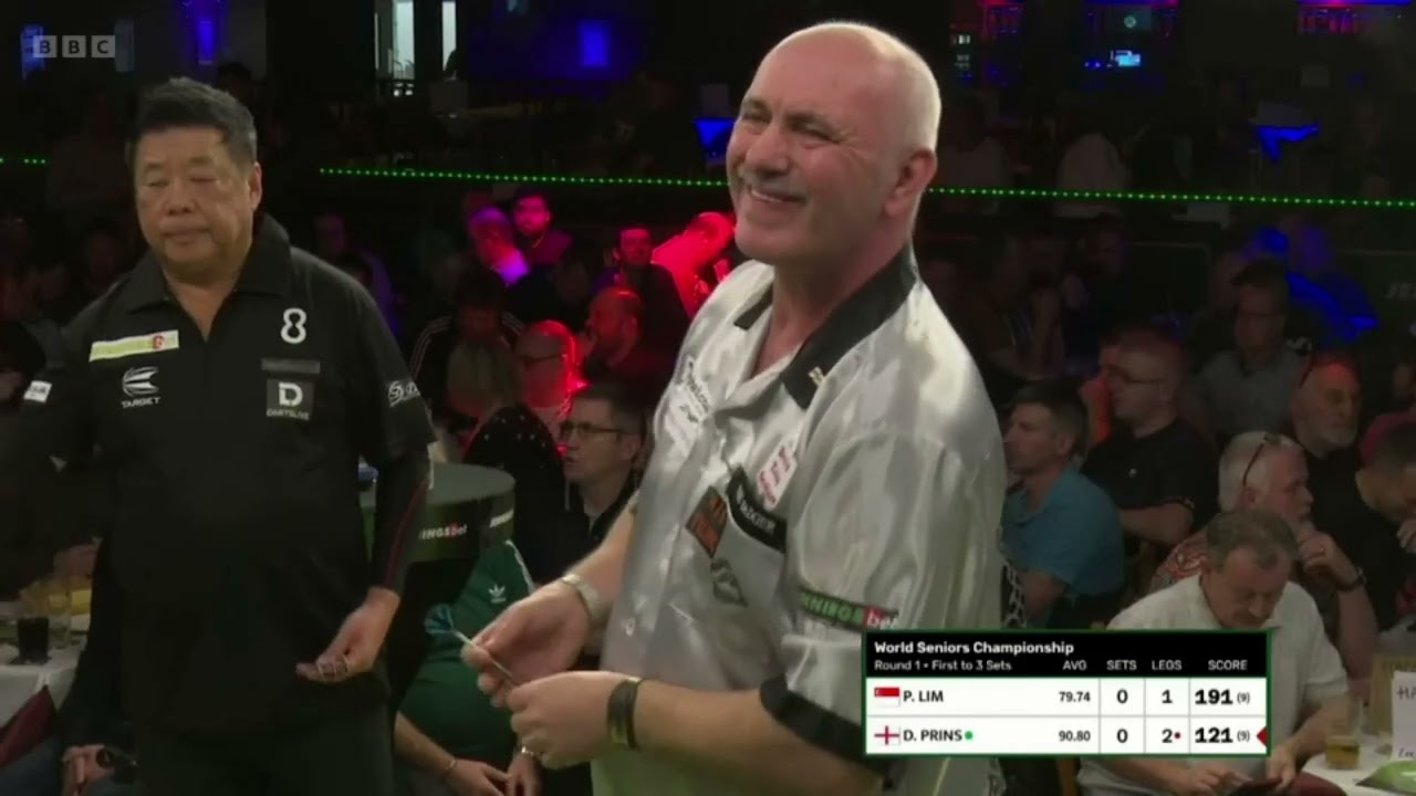 Paul Lim v Dave Prins | 2022 World Seniors Championship | Round 1 - YouTube