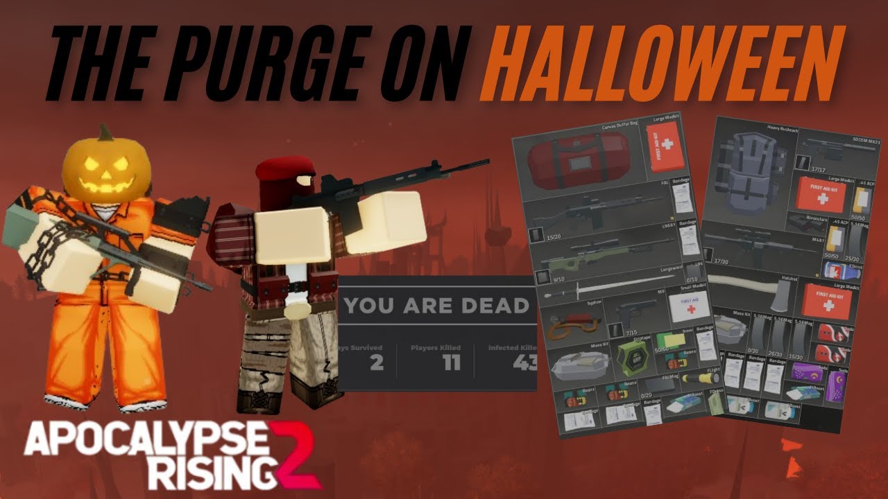 The PURGE Time Arrived In The HALLOWEEN EVENT - Apocalypse Rising 2 ...