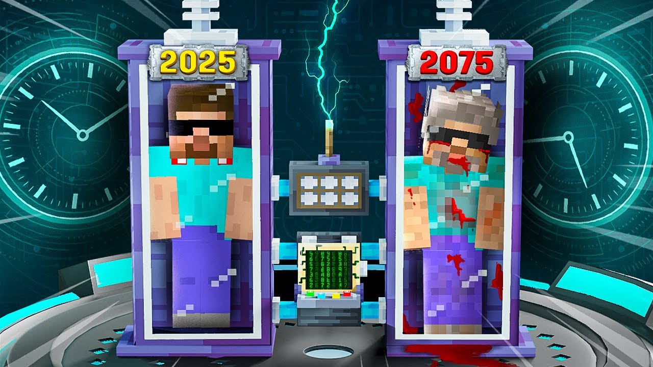 I CREATED A TIME MACHINE IN MINECRAFT! - YouTube