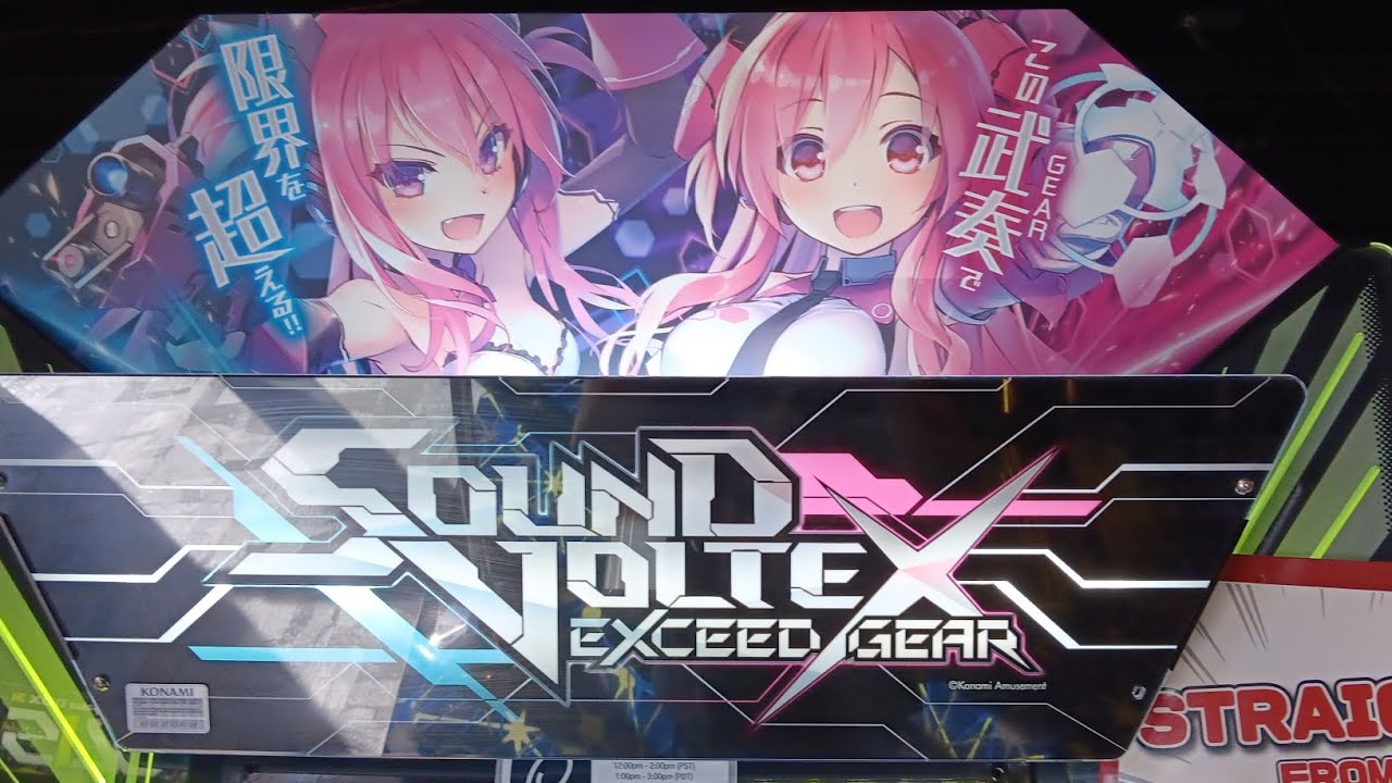 Sound Voltex Exceed Gear - Attract Mode - YouTube