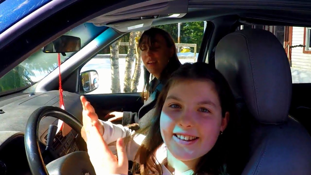 A 10 Year Old Drives The Van Youtube