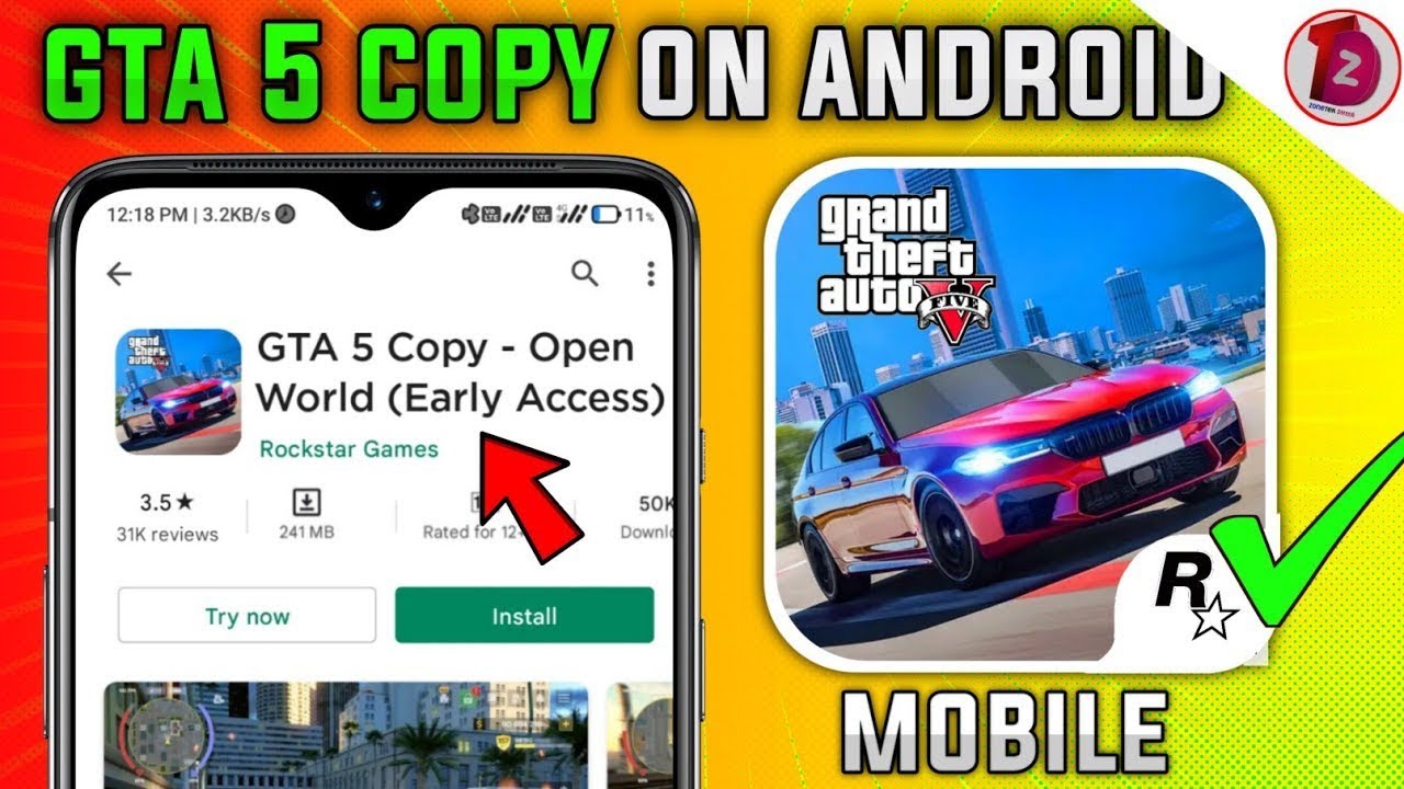 Best GTA V Fan Made Game| GTA 5 Copy Game For Android| GTA V Download ...