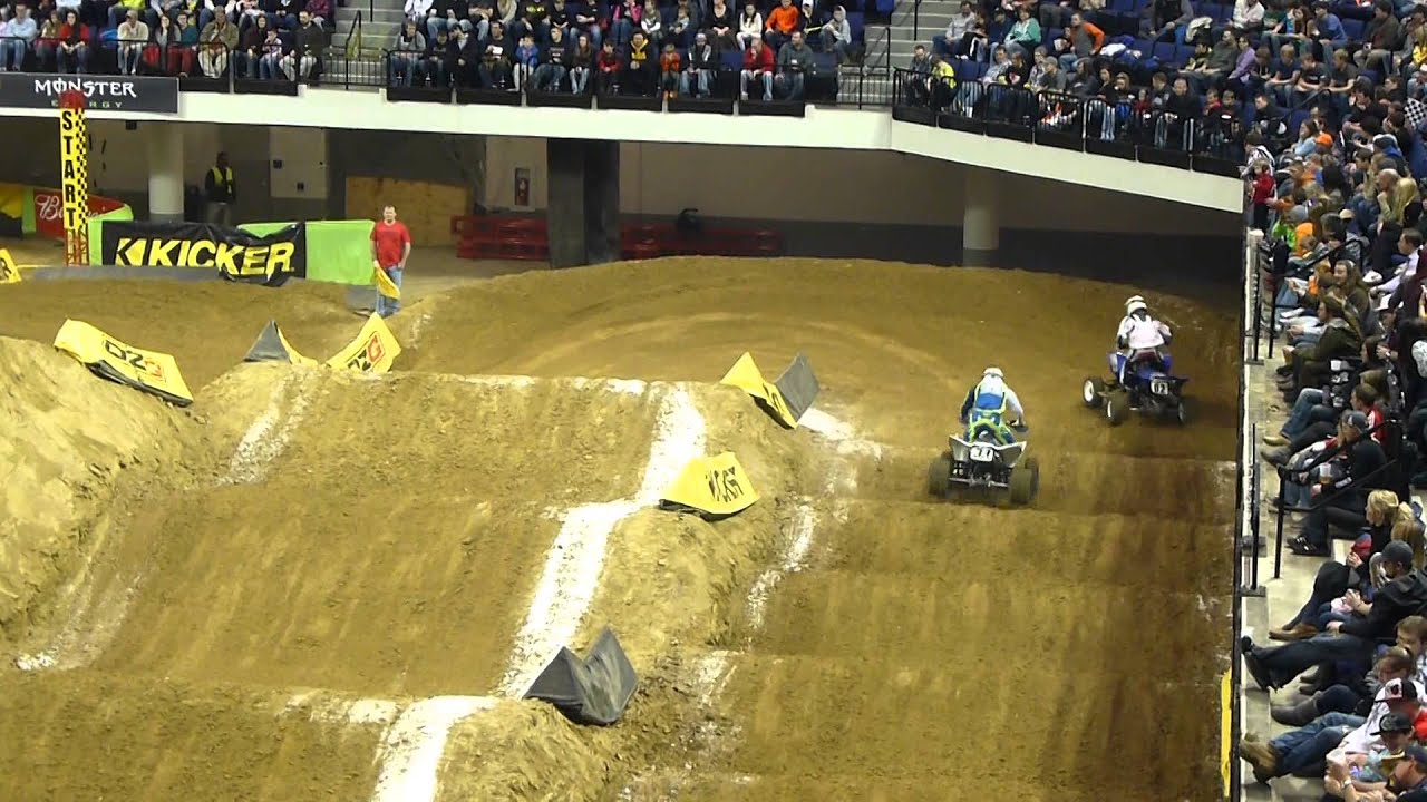Kicker Arena Cross Outlaw Quads US Cellular 1/4/14 - YouTube
