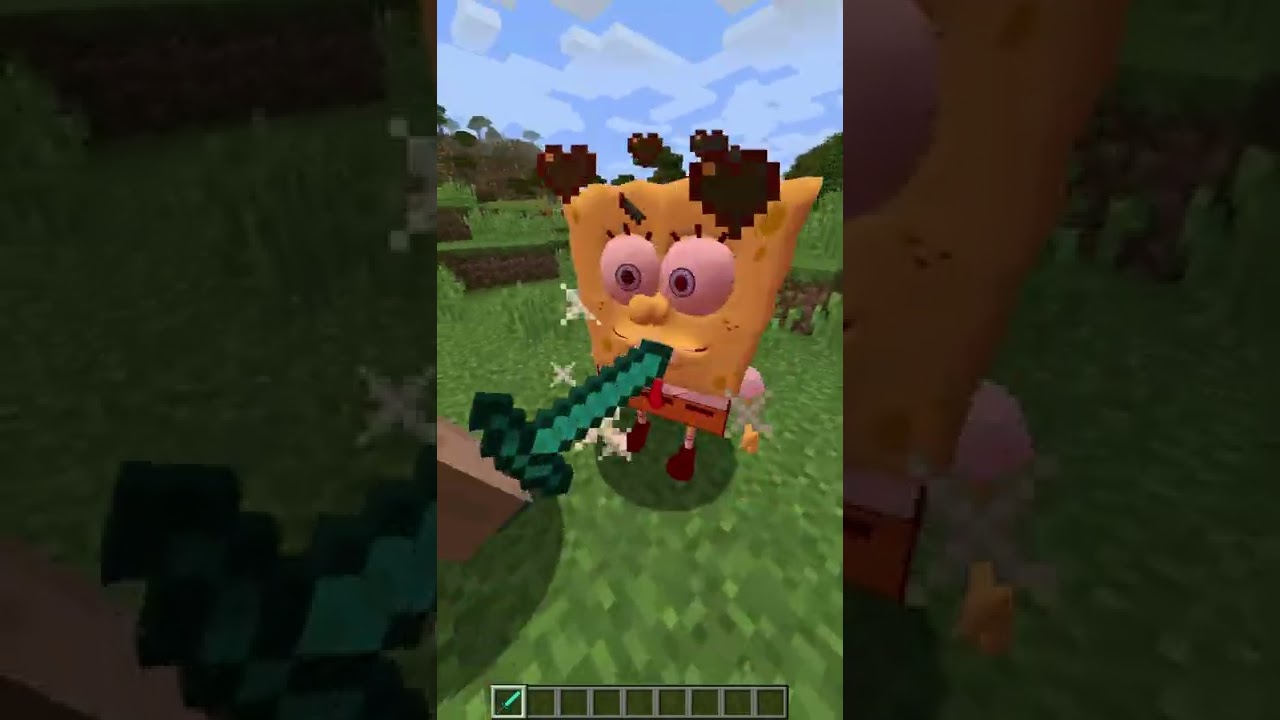 Minecraft: Spongebob Ritual??...🤨 - YouTube