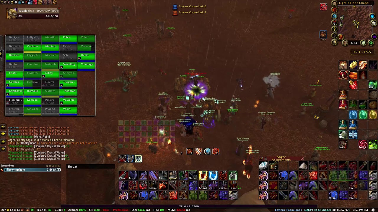 WoW Classic Nax Progression - YouTube