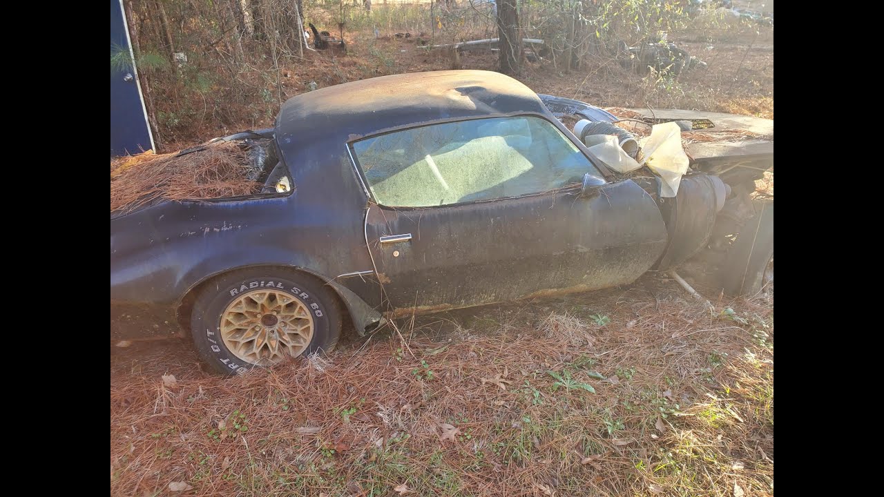 Rusty and Wrecked 36k miles 1977 Trans Am Y81 w72 400 Restore or Part ...