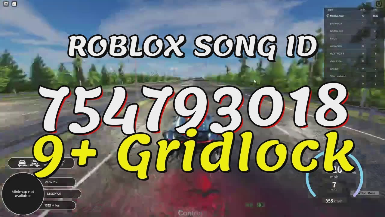 9+ Gridlock Roblox Song IDs/Codes - YouTube