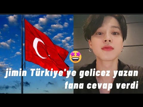 jimin Türkiye'ye gelin diyen fana cevap verdi!🇹🇷/ eccedentesit ailesi
