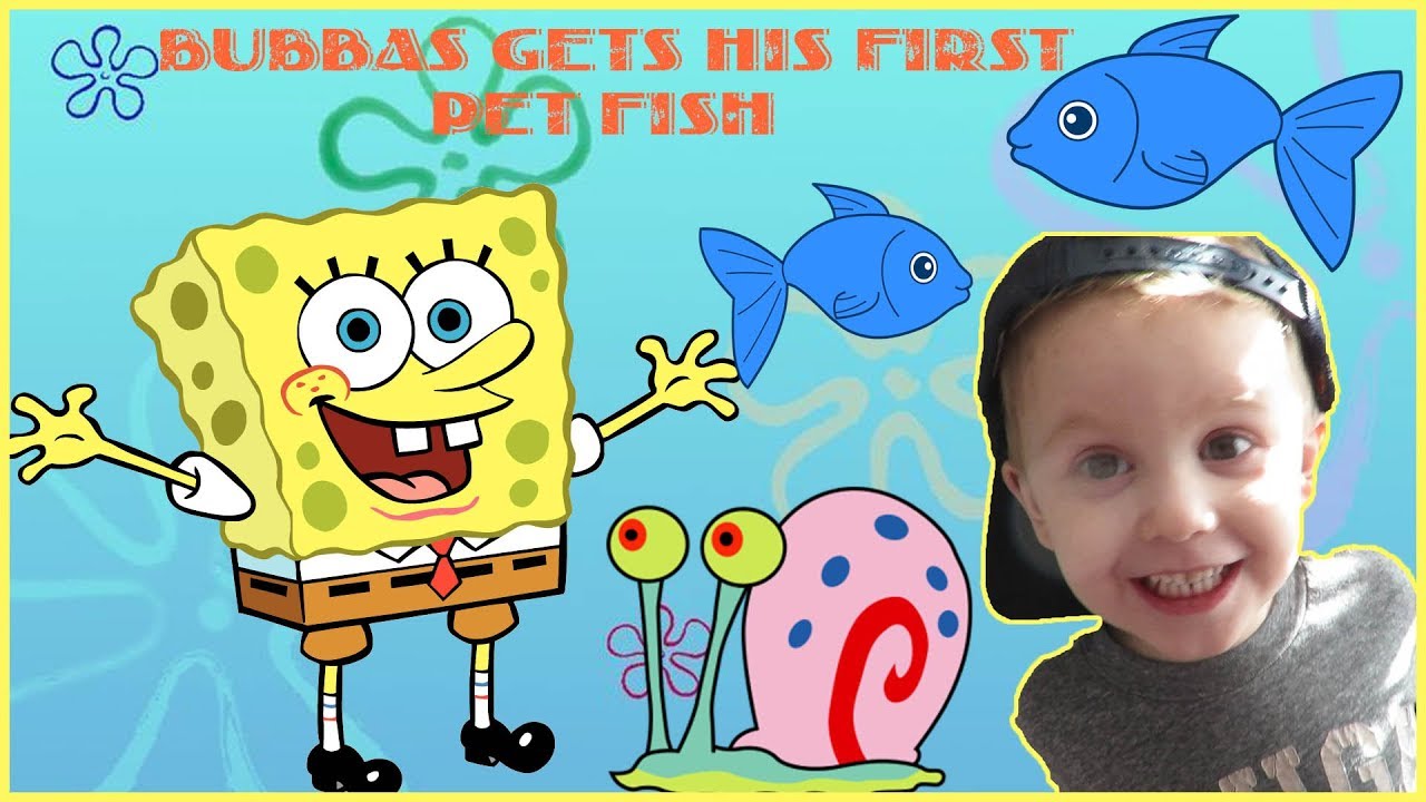 SpongeBob in NEW TANK! Bikini Bottom Fish Tank | The Bubbas Adventure ...