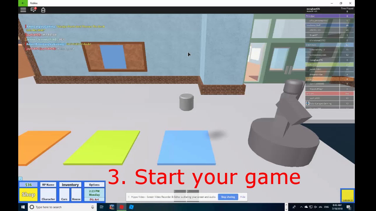 ROBLOX - How to add a friend in game - YouTube