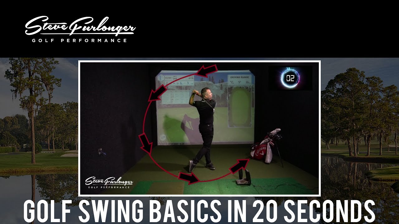 QUICK GOLF TIPS - THE GOLF SWING BASICS IN JUST 20 SECONDS - YouTube