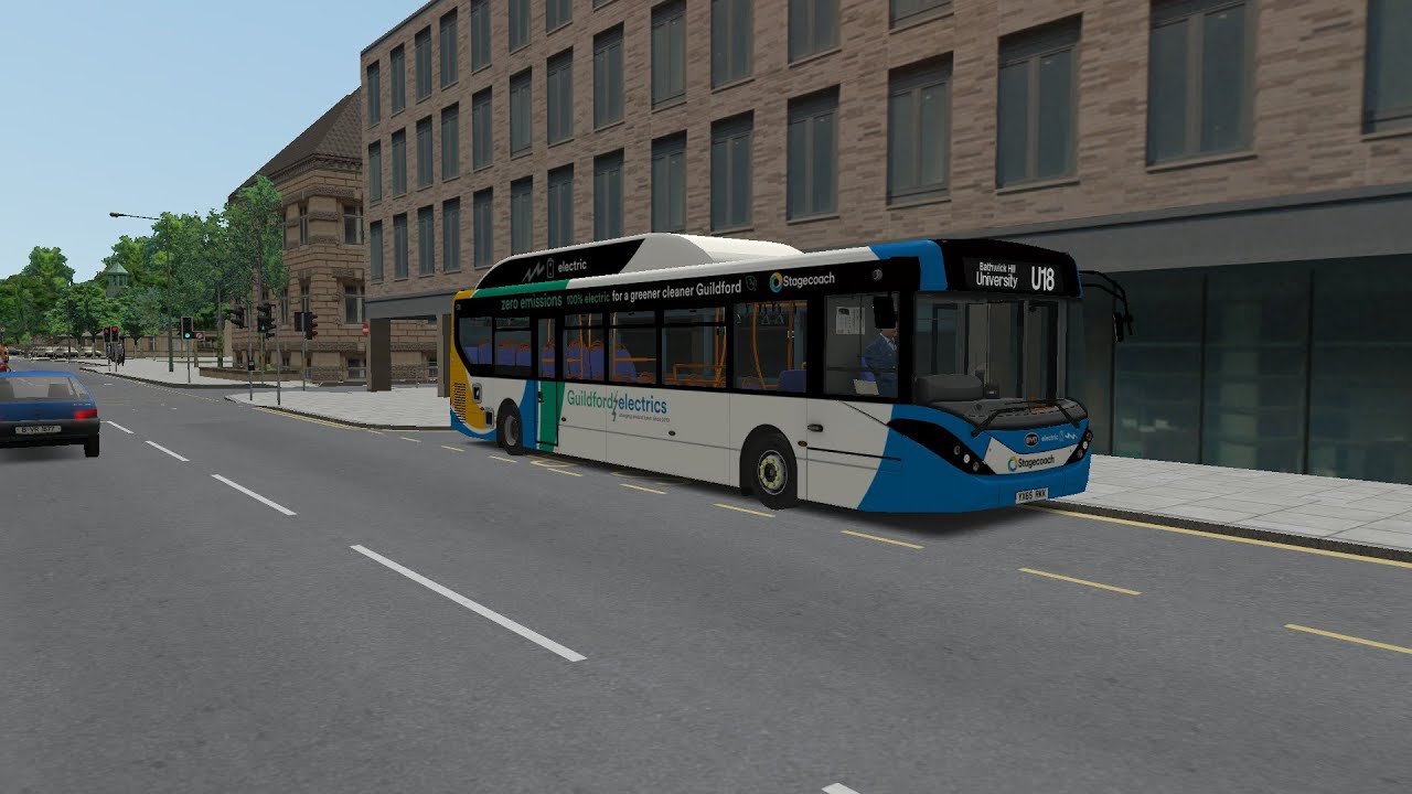 omsi 2 Cottrell BYD-ADL enviro200EV - YouTube