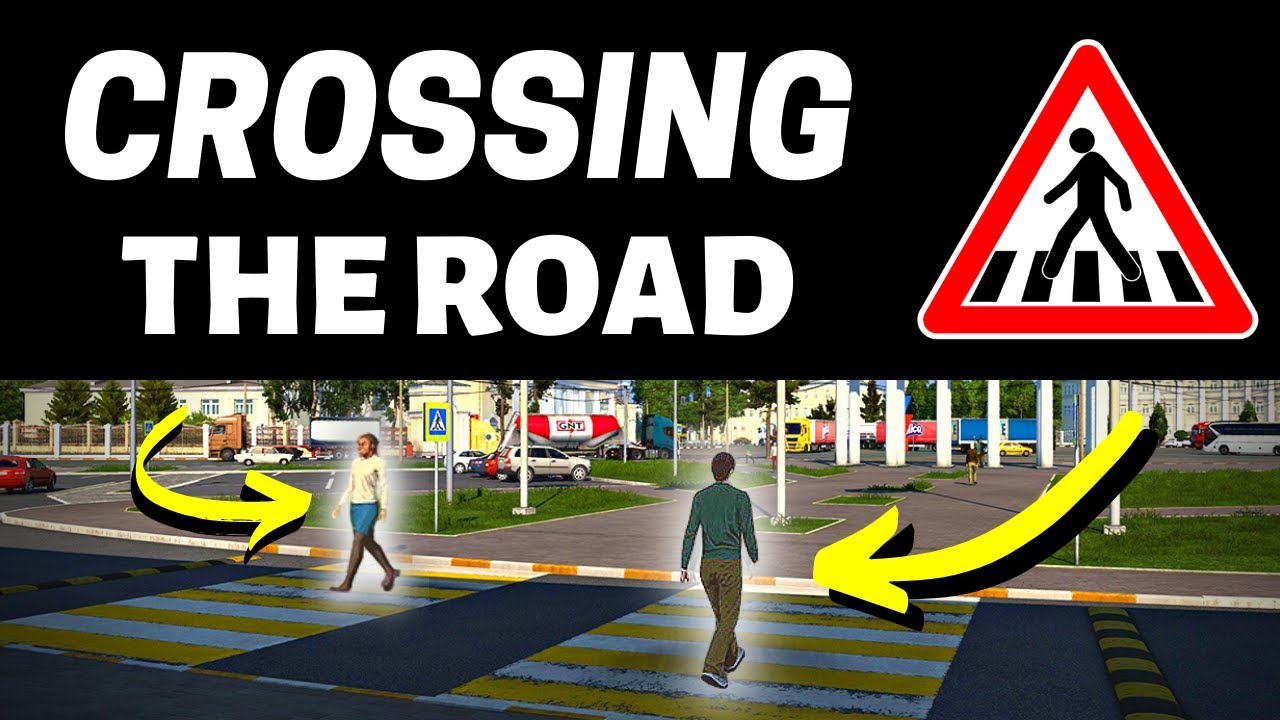 People Crossing the Road in Russia DLC | Road Network of Russia ...