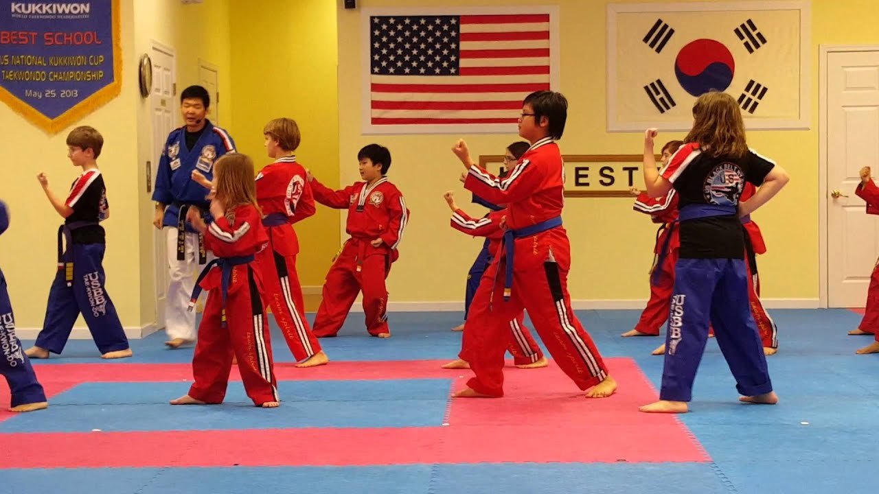 Blue belt form 1 - YouTube