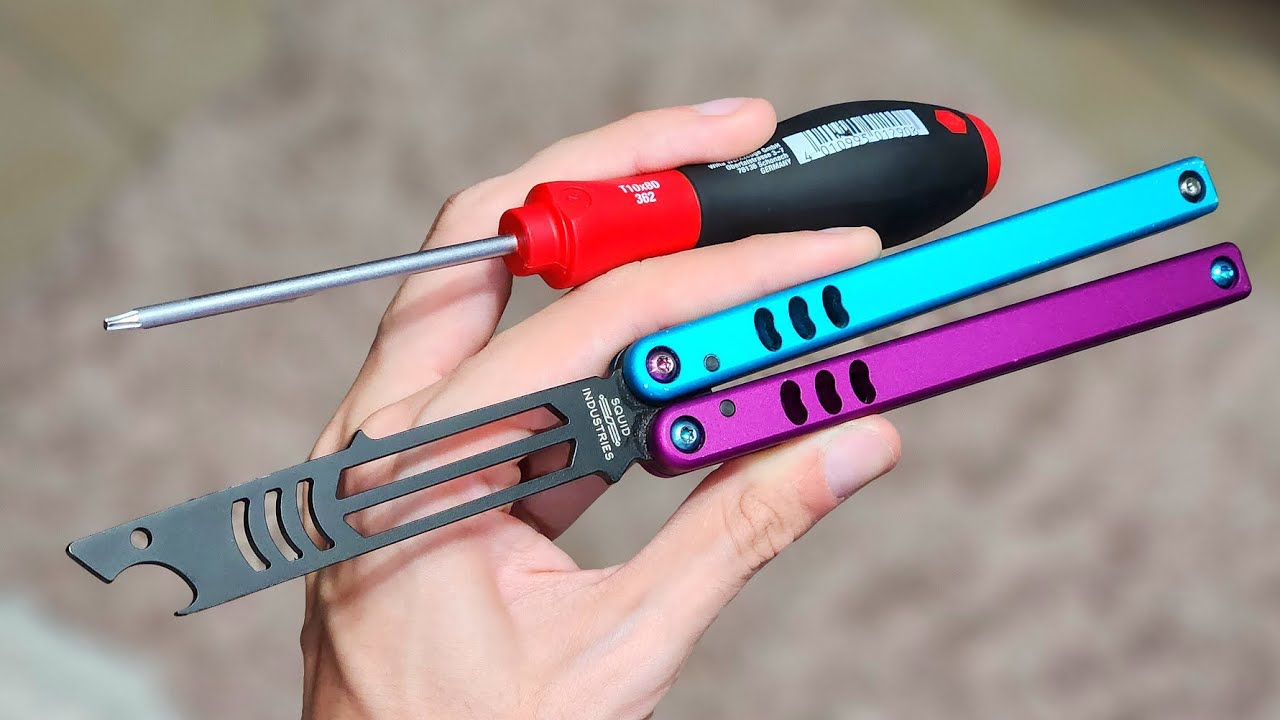 How to tune (and my thoughts on) WASHER BALISONGS - YouTube