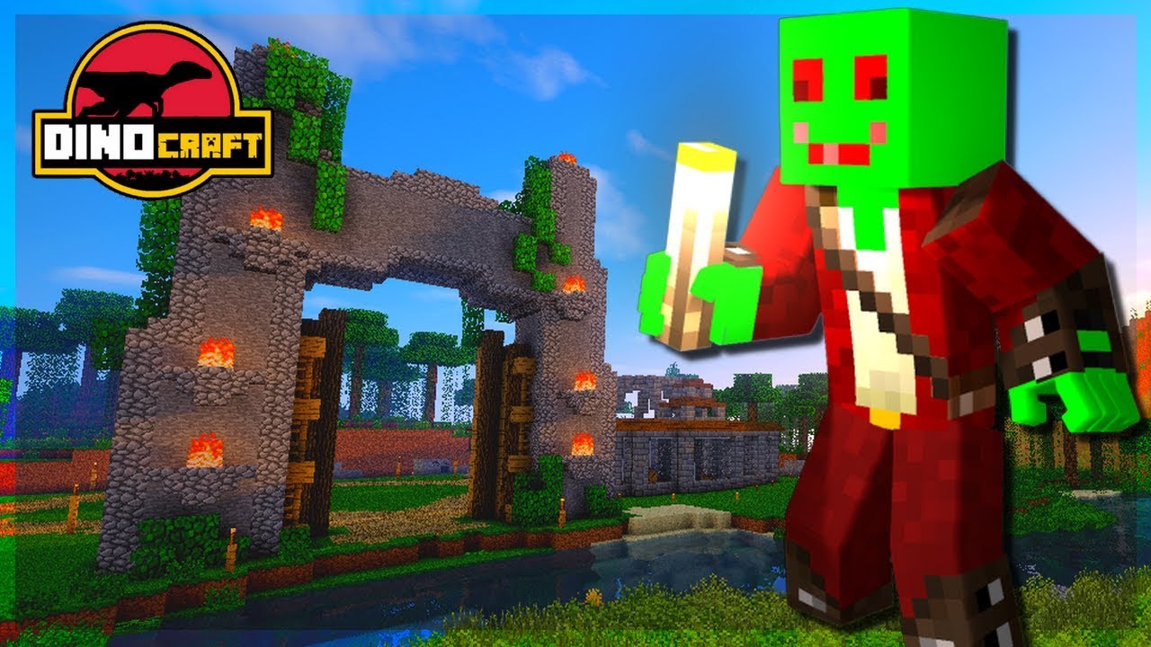 LE DÉBUT DU PARK ! | Ep.4 | DinoCraft - YouTube