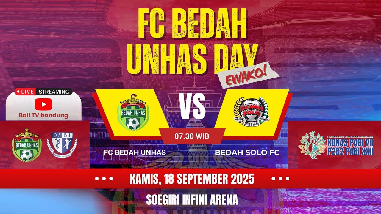 FC BEDAH UNHAS VS BEDAH SOLO FC - YouTube