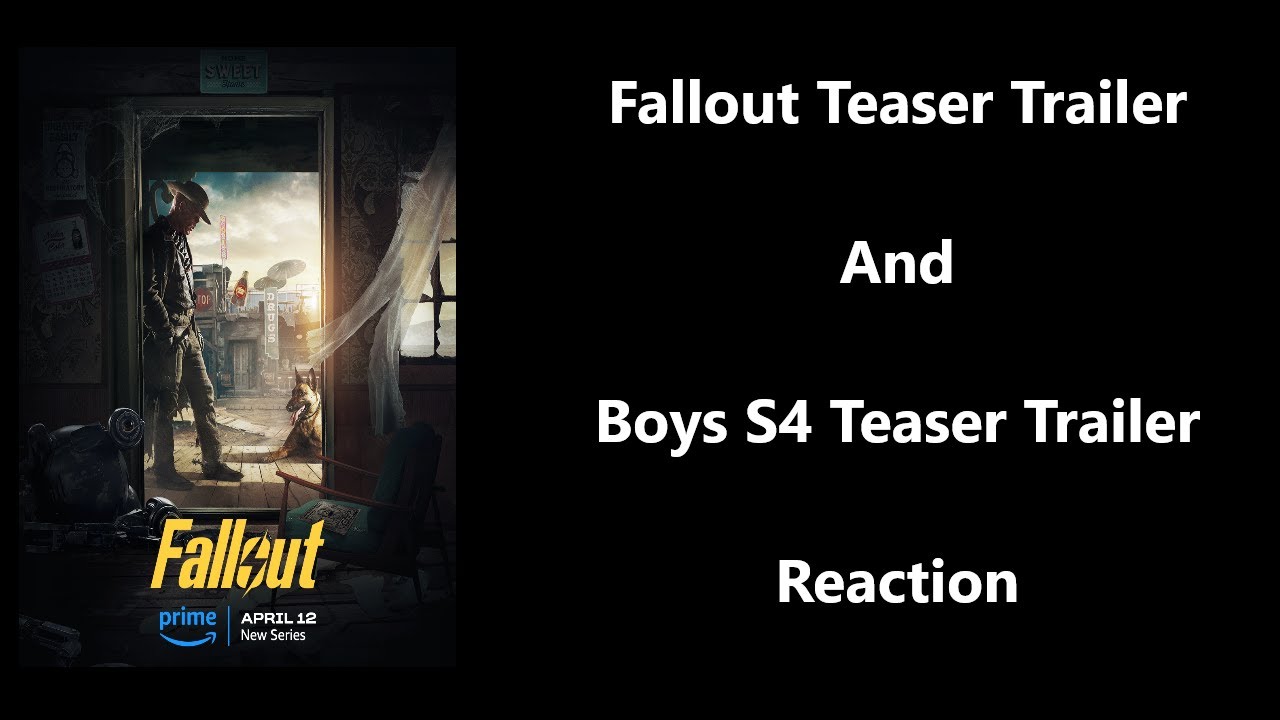 I Am Bored Lets React To : Fallout TV Show Teaser / The Boys Season 4 ...