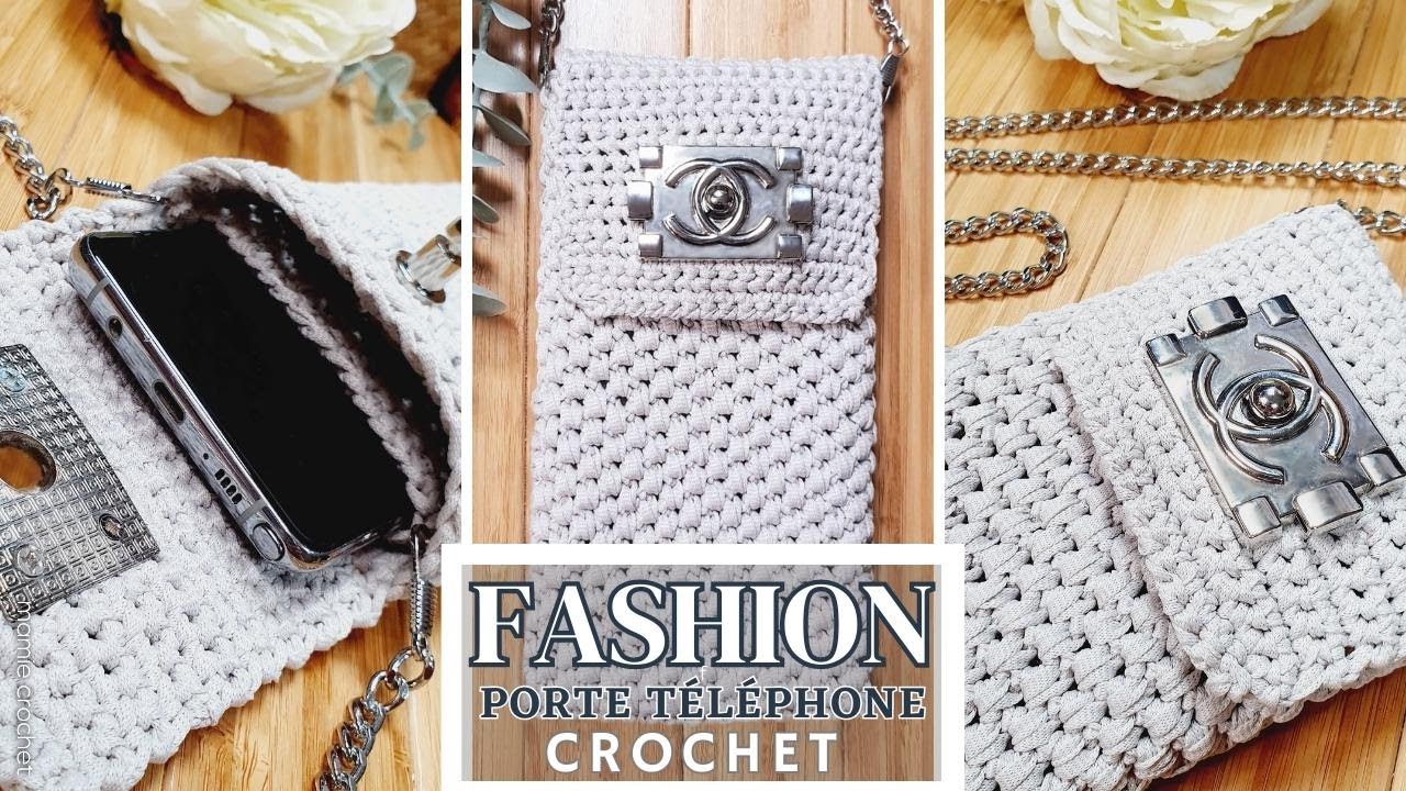 🧶 INDISPENSABLE PORTE TELEPHONE PRIX MINII // CADEAU IDEAL EN 3 H 𝐀𝐔 ...