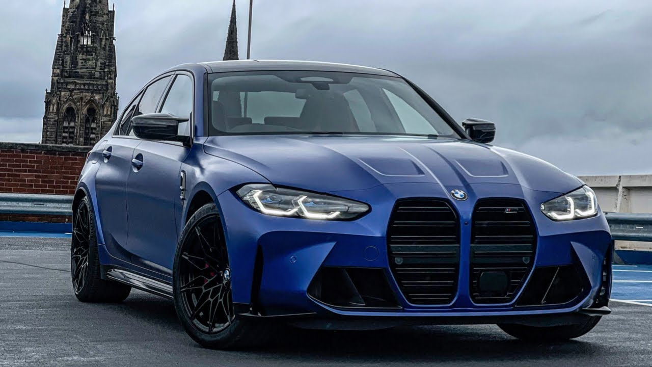 FROZEN BLUE BMW G80 M3 COMPETION FULLY PROTECTED WITH PPF/PAINT ...