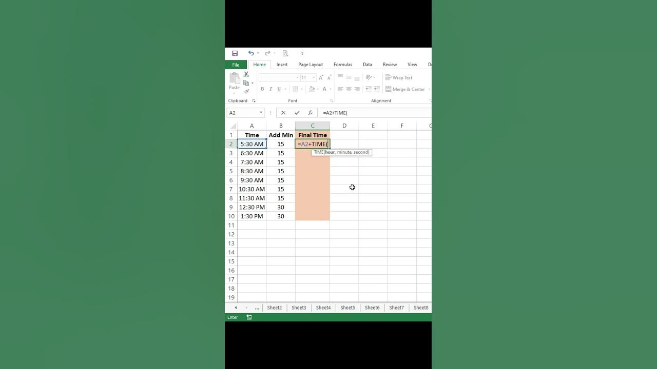 Add Minutes How To Add Minutes In Time Excel Calculation Function add-minutes-how-to-add-minutes-in-time-excel-calculation-function