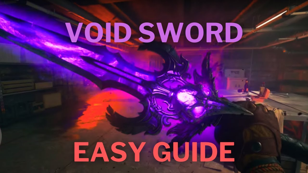 Quick & Easy Void Sword Guide! - Citadelle Des Morts (B06 Zombies ...