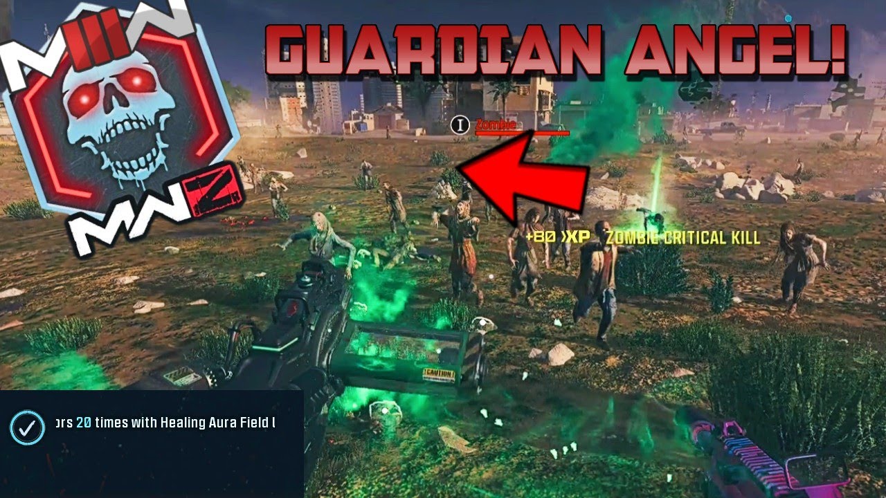 MWZ "GUARDIAN ANGEL" HEAL 20 OPERATORS WITH THE HEALING AURA FIELD ...