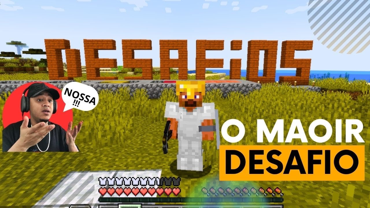 O MAIOR DESAFIO do Minecraft!!! - YouTube