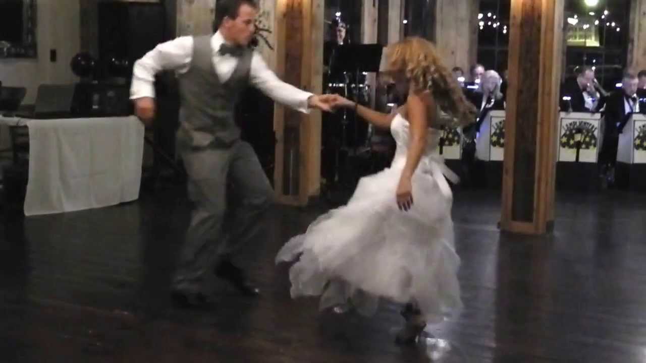 Wedding swing first dance - Just beautiful!!! - YouTube