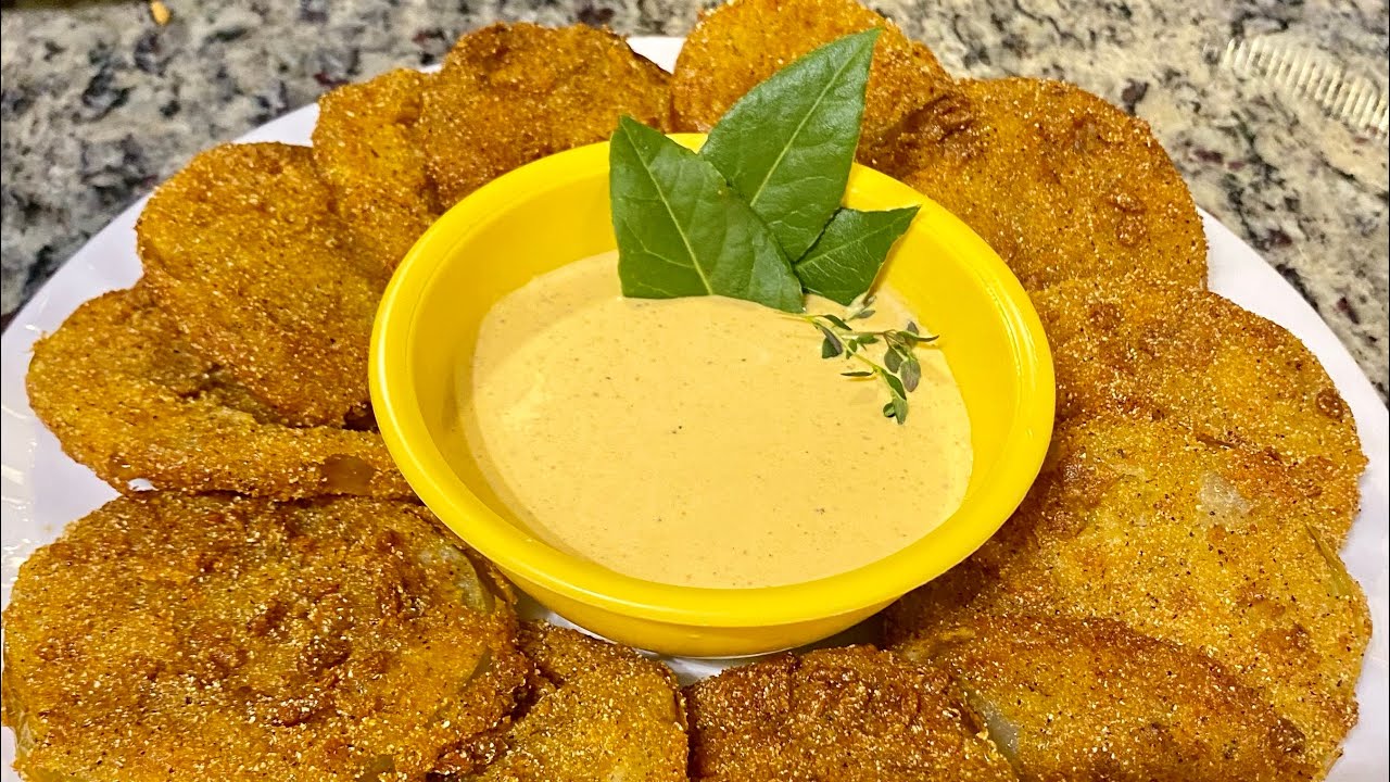 Fried Green Tomatoes Remoulade Sauce - YouTube