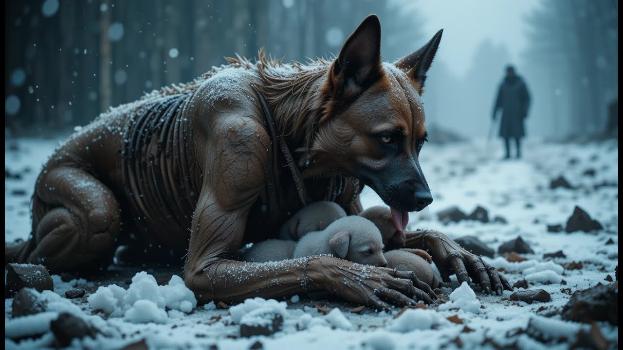 "¡Este perro moribundo desafió la muerte y su historia te hará llorar ...