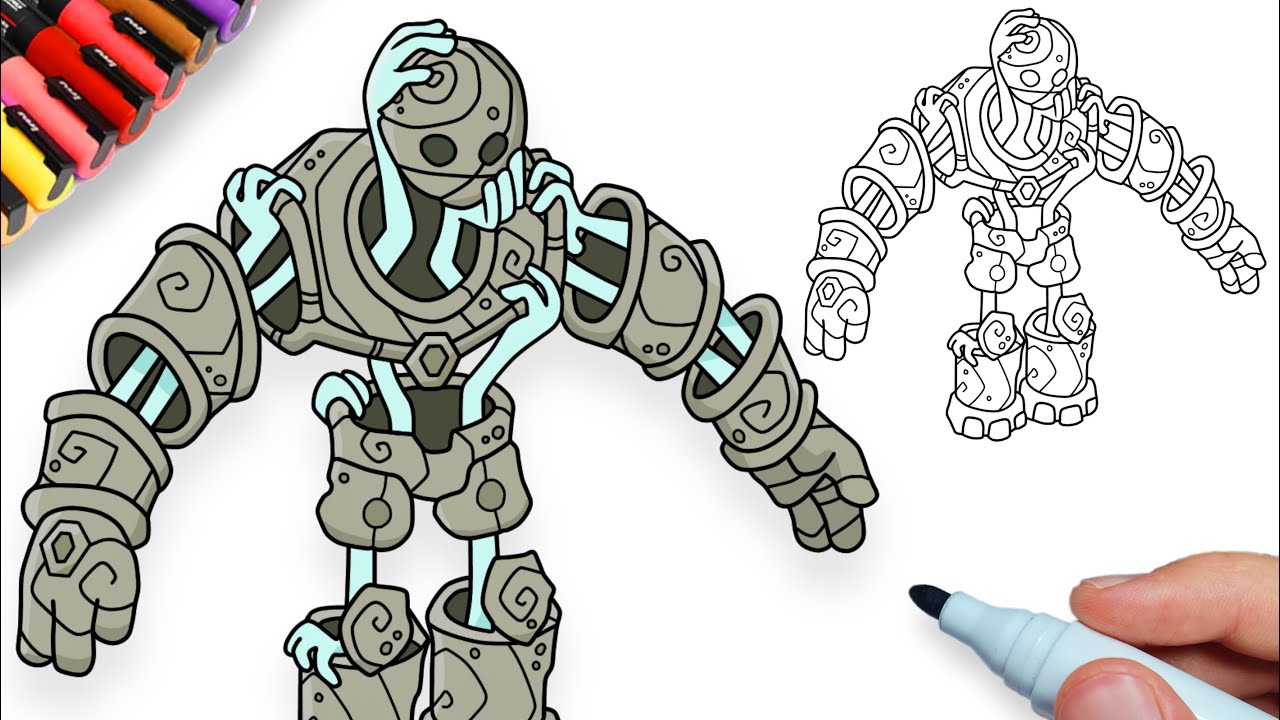 How to draw a Monculus from My Singing Monsters - YouTube