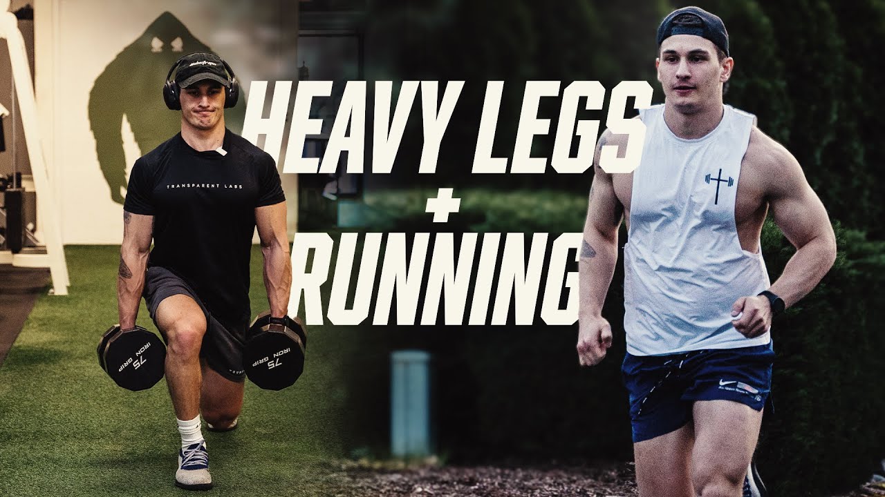 The Best Way To Combine Heavy Leg Training And Running - YouTube