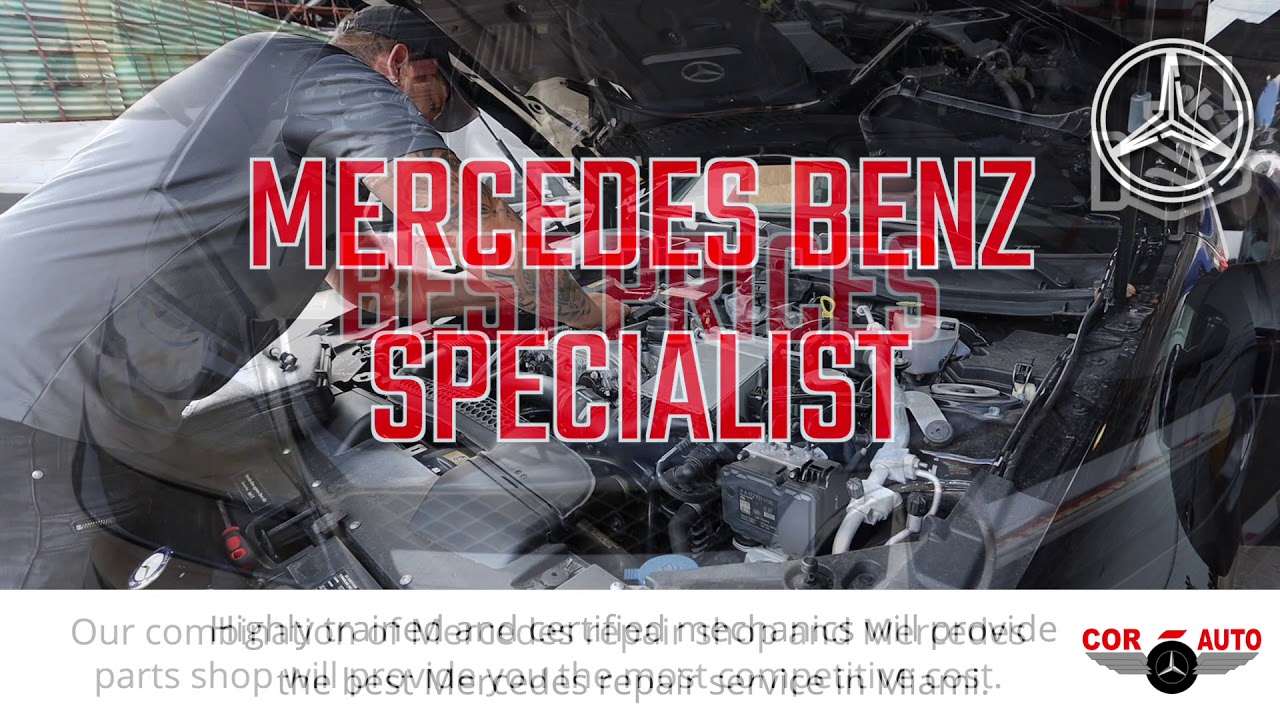 Mercedes Repair Shop - cor-auto.com - YouTube