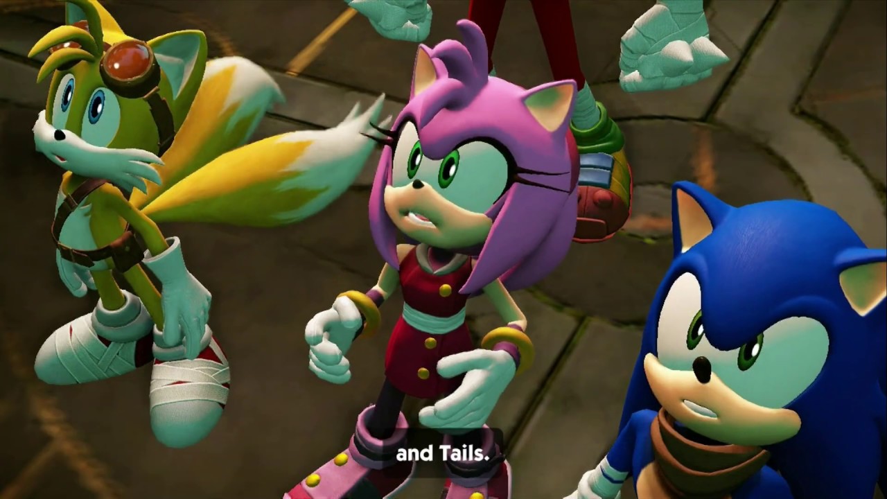 Sonic Boom Rise of Lyric Wii U part 1 Lyric's Tomb (1/2) - YouTube