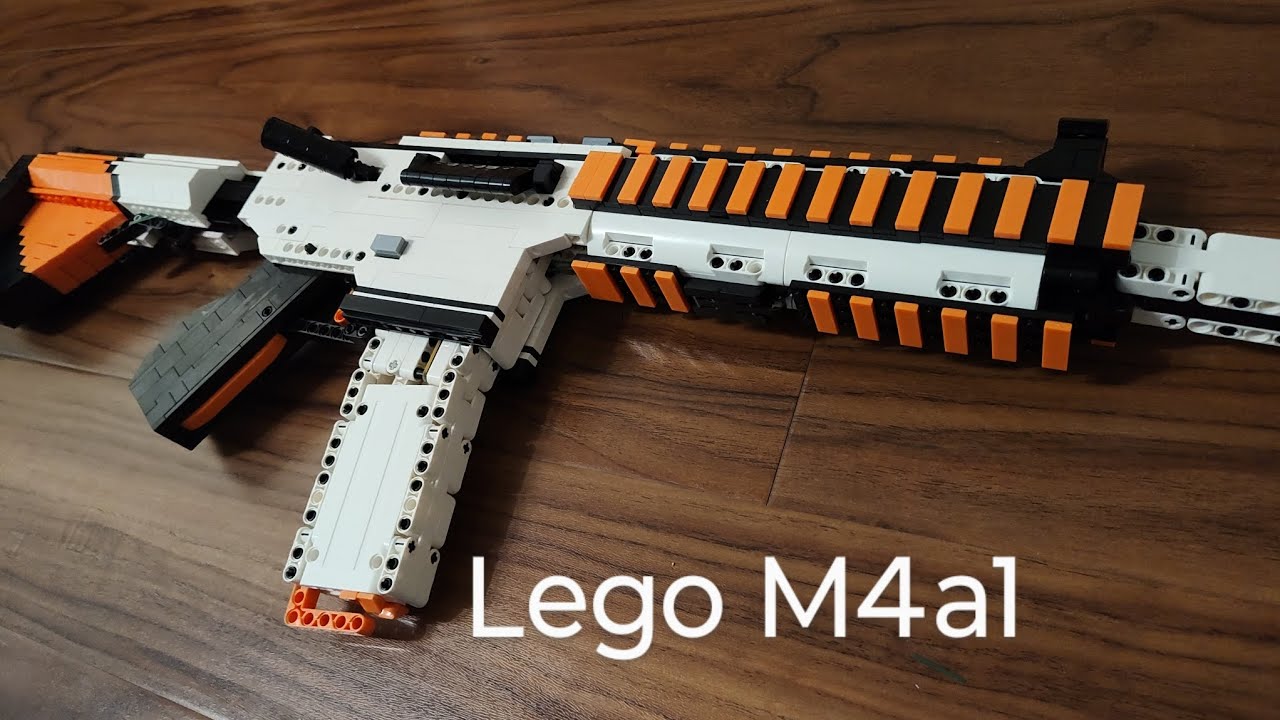 Lego M4a1 - YouTube
