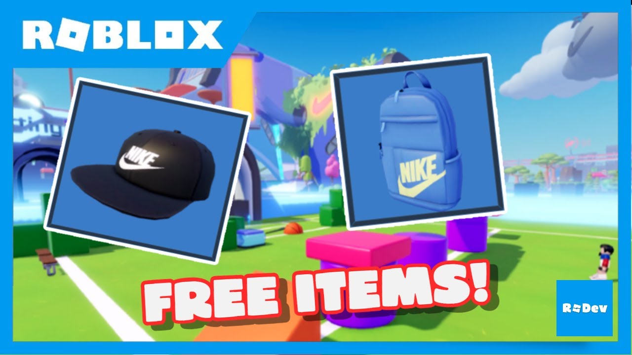 [🆓] How to Get the FREE Roblox NIKE Cap & Backpack! - YouTube