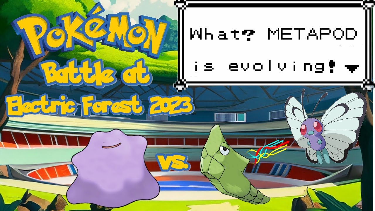 Live Loop Pokemon Battle at Electric Forest 2023! (VR 360 Braindance ...